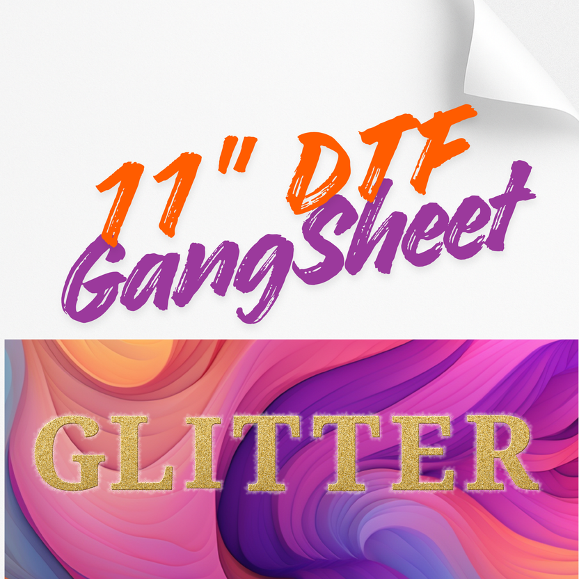 GLITTER 11x12 Gang Sheet – Inside Out Graphics CO